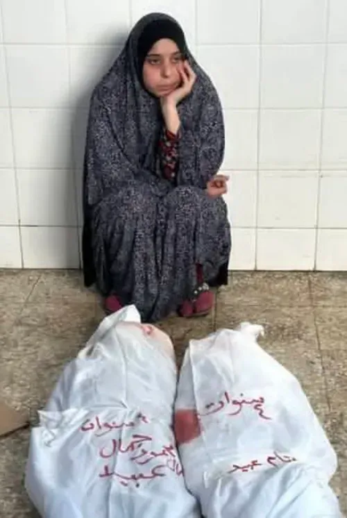 مادر بودن در غزه اینگونه است عکس ویسگون